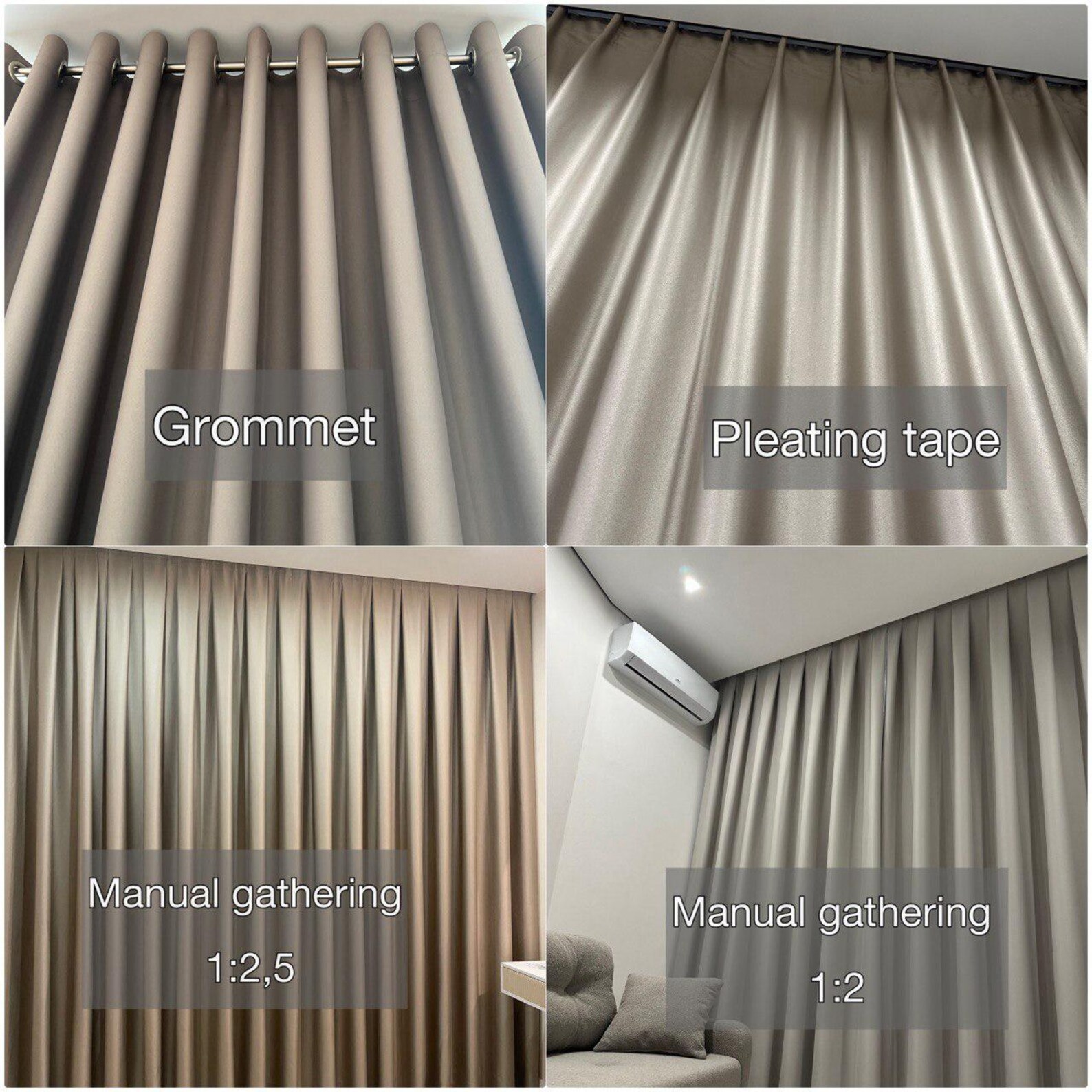 Blackout Curtain, UV Light Proof Blackout, Sun Blocking and Heat ...