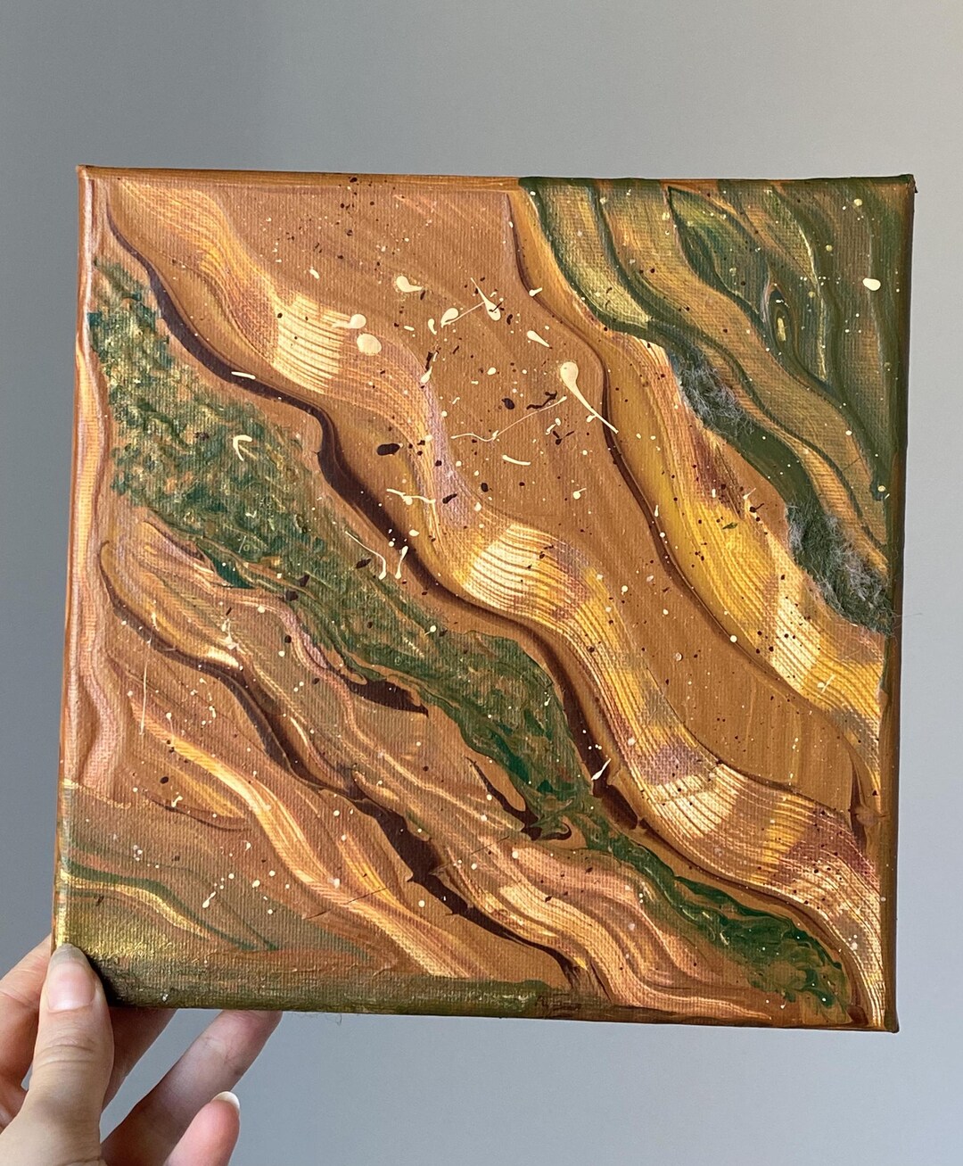 Original Healing Painting – ‘grounding by Mother Earth’ | Wall Decor ...