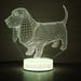 Basset Hound Gift Basset Hound Light Pet Bedside Lamp 3D Night Lamp ...