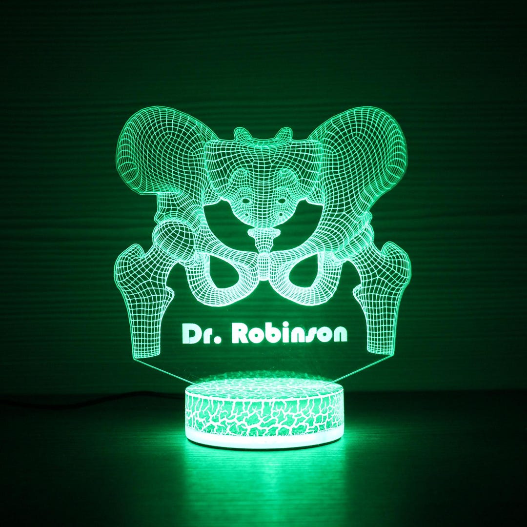 Orthopedist Gift Hips Bone Lamp Hips Light Gift for Orthopedist Hips ...
