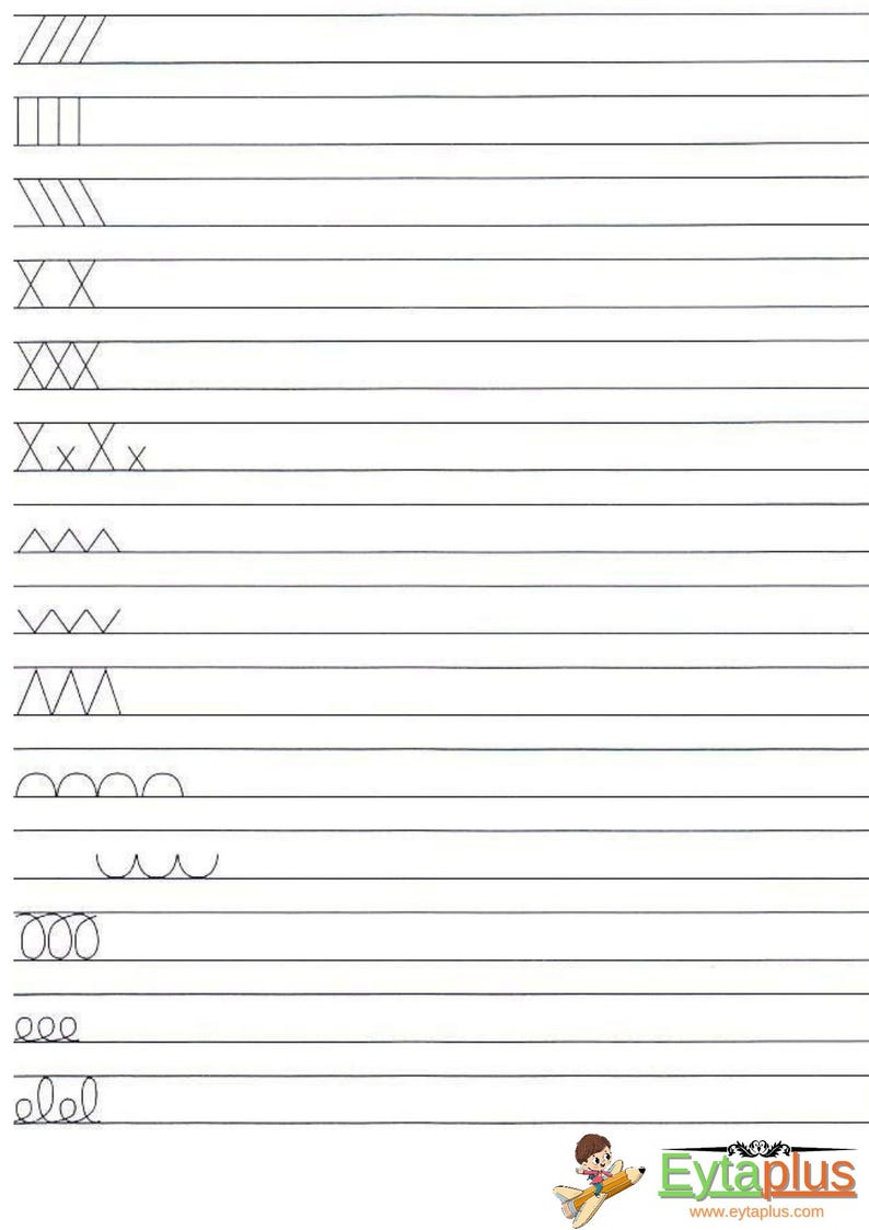 Printable Line Tracing Worksheets for Kids | Fine Motor Skills Practice ...