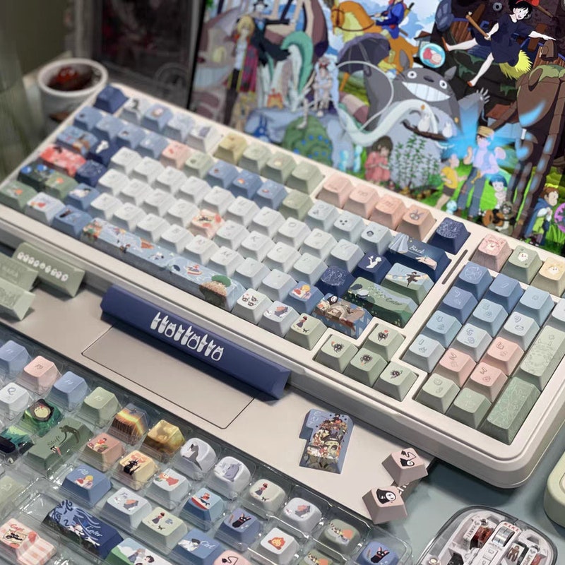 Cherry Ghibli Keycap - Etsy