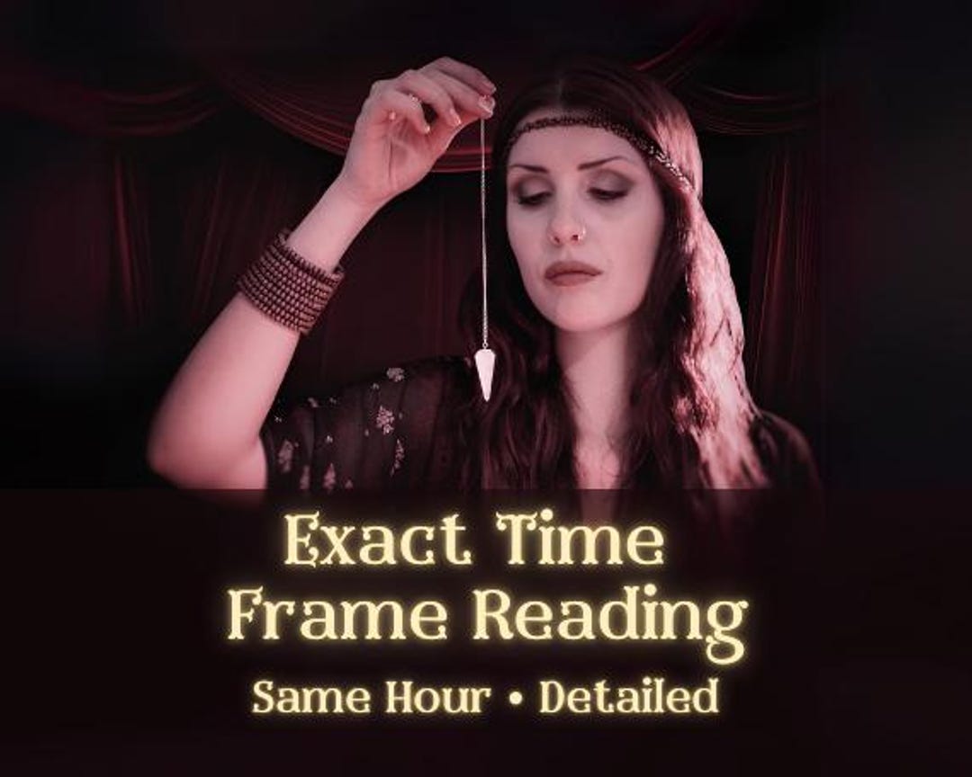 Same Hour Exact Time Frame Reading, How Long, How Soon, Timing ...