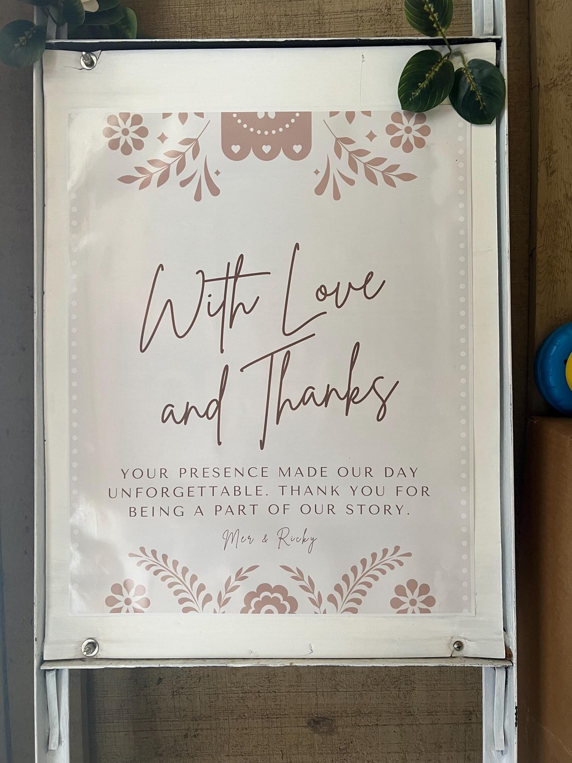 Customizable Welcome & Thank You Sign Posters – Neutral Beige With ...