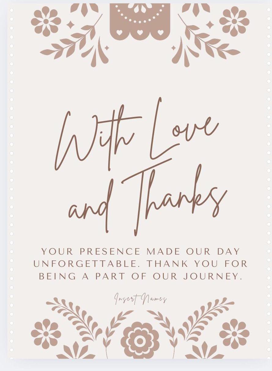 Customizable Welcome & Thank You Sign Posters – Neutral Beige With ...