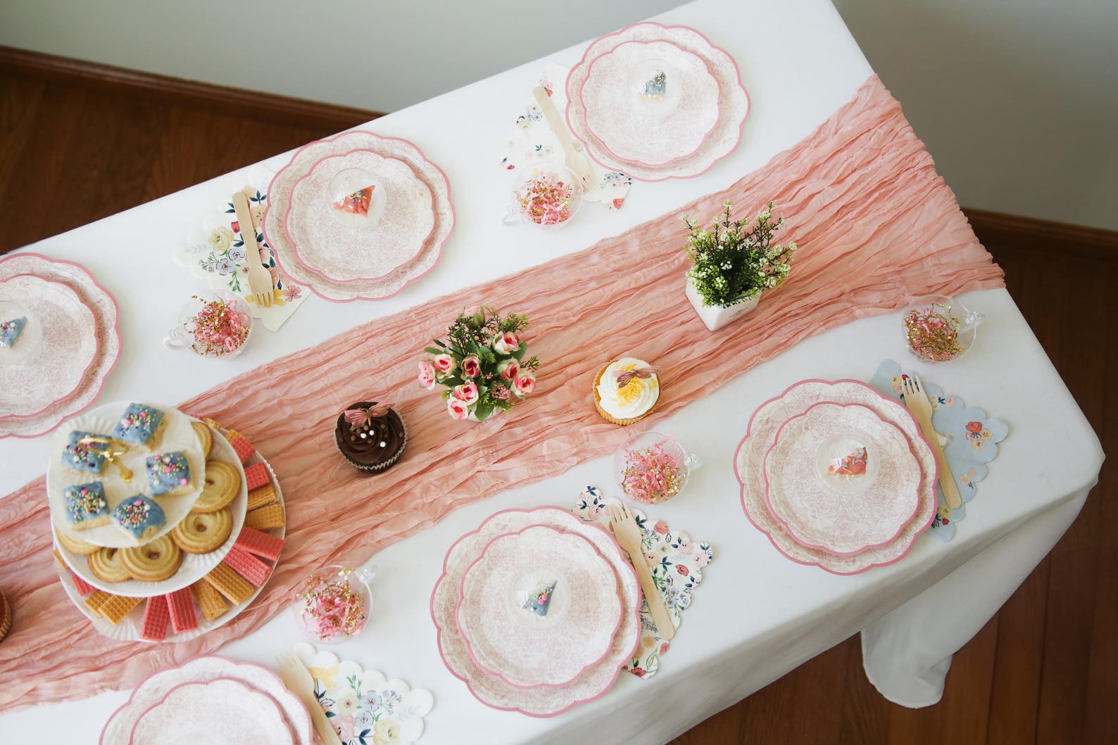 Children's Tea Party Decorations Kit Partea Supplies Afternoon Child's ...