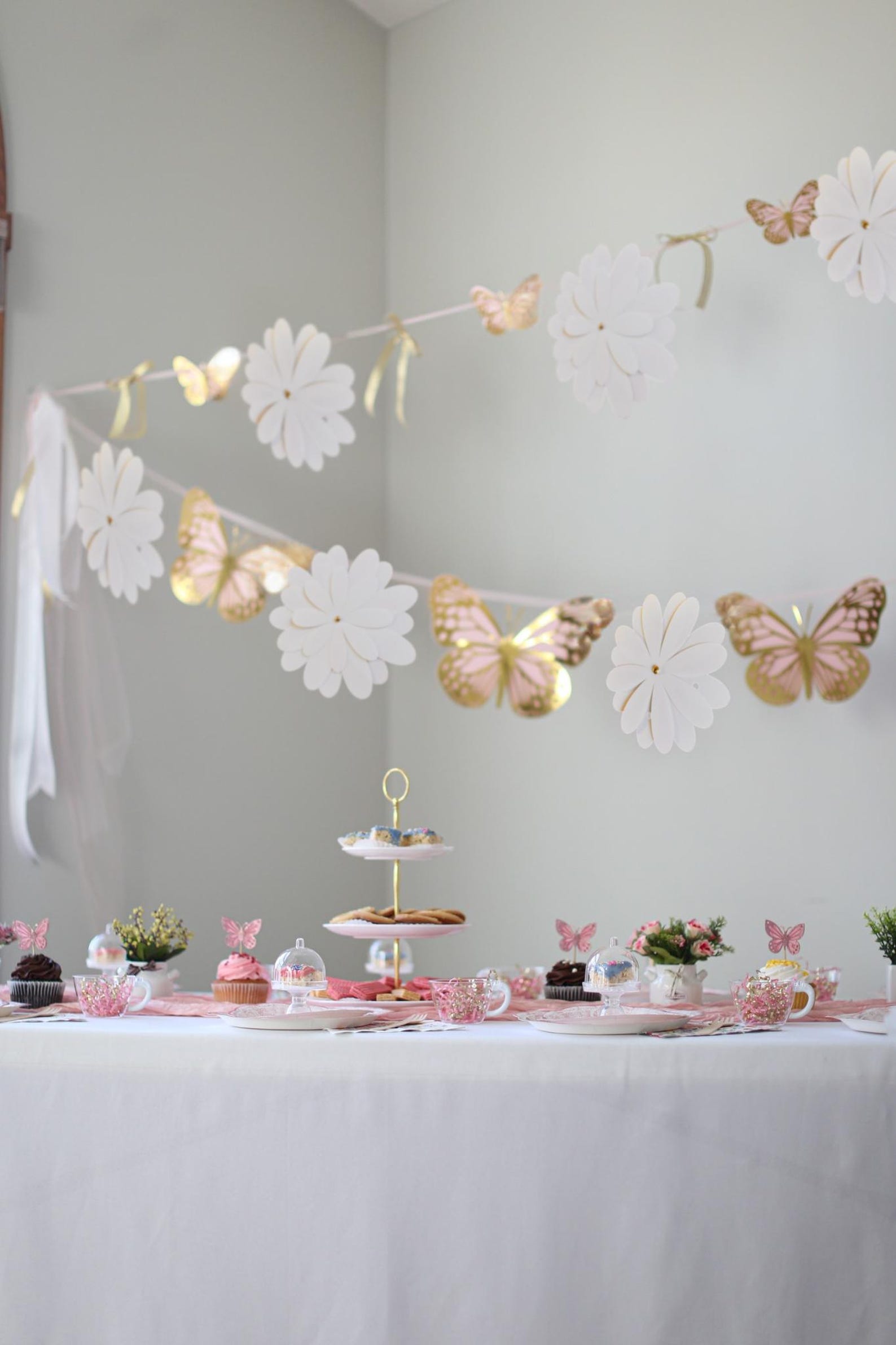 Children's Tea Party Decorations Kit Partea Supplies Afternoon Child's ...