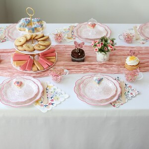 Children's Tea Party Decorations Kit Partea Supplies Afternoon Child's ...