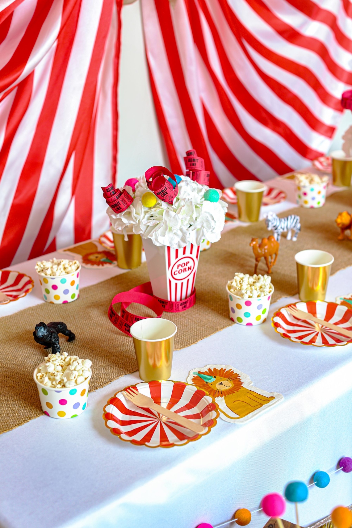 Carnival Themed Party Decorations Kit Carnival Party Supplies Animals ...