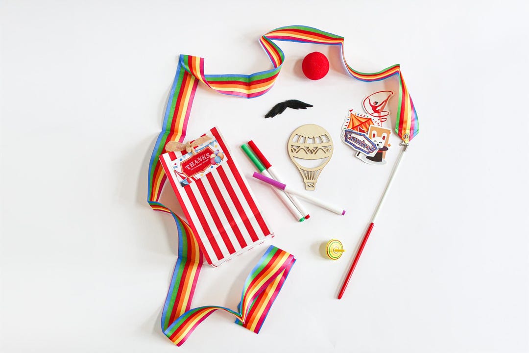 Carnival Themed Prefilled Party Favor Set Carnival Goodie Bags Come One ...