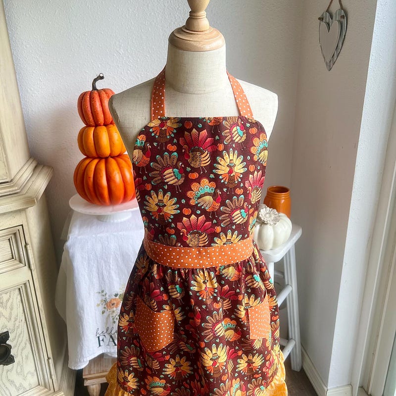 Thanksgiving Apron - Etsy