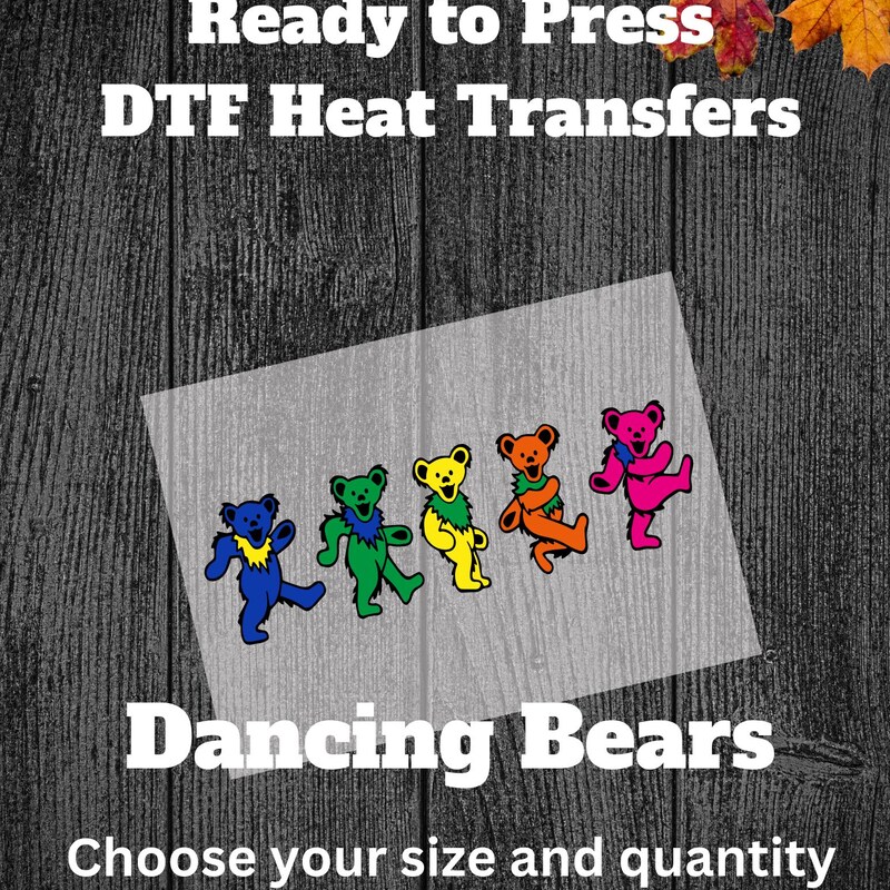 Bears Dtf Transfer - Etsy