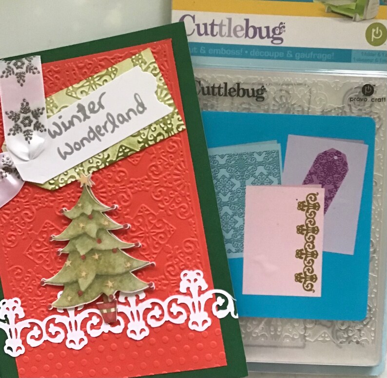 Cuttlebug Ornamental Iron Set/5 Embossing Folder and 4 Cutting Plates ...