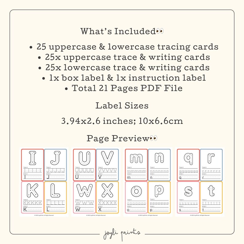 Printable Letter Recognition Task Cards (tracing and Writing ...