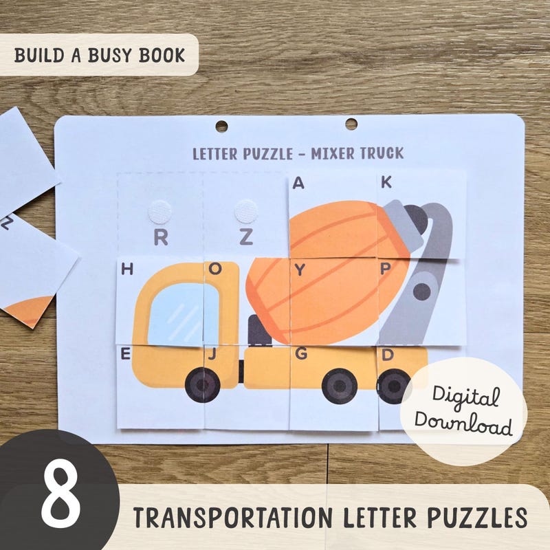 Quiet Book Vehicles - Etsy
