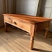 Reclaimed Coffee Table With Turned Legs - Etsy