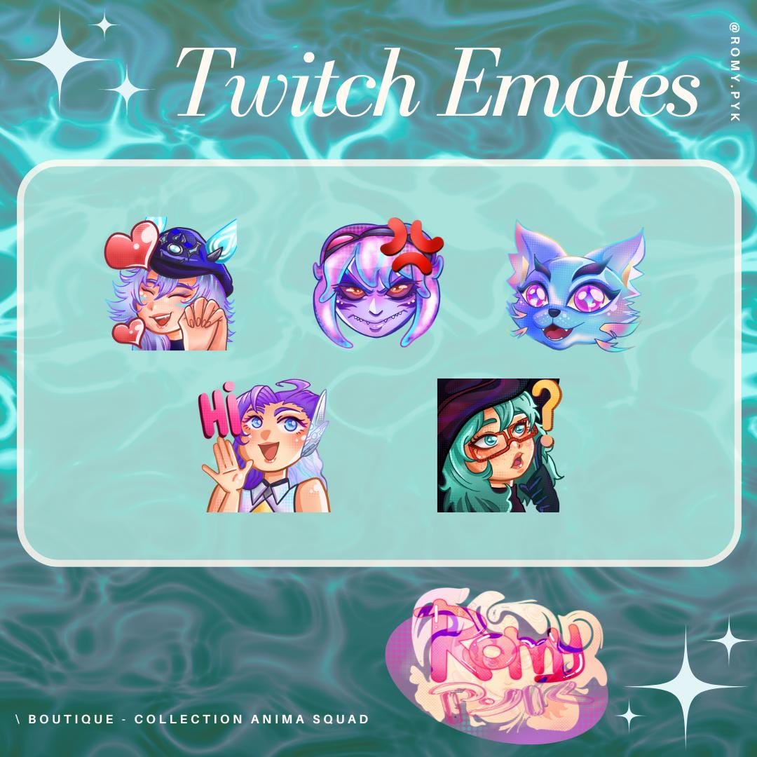 Twitch, Emote, Emotes, Twitch, Overlays, Banner, Banner, Badges, Badge ...