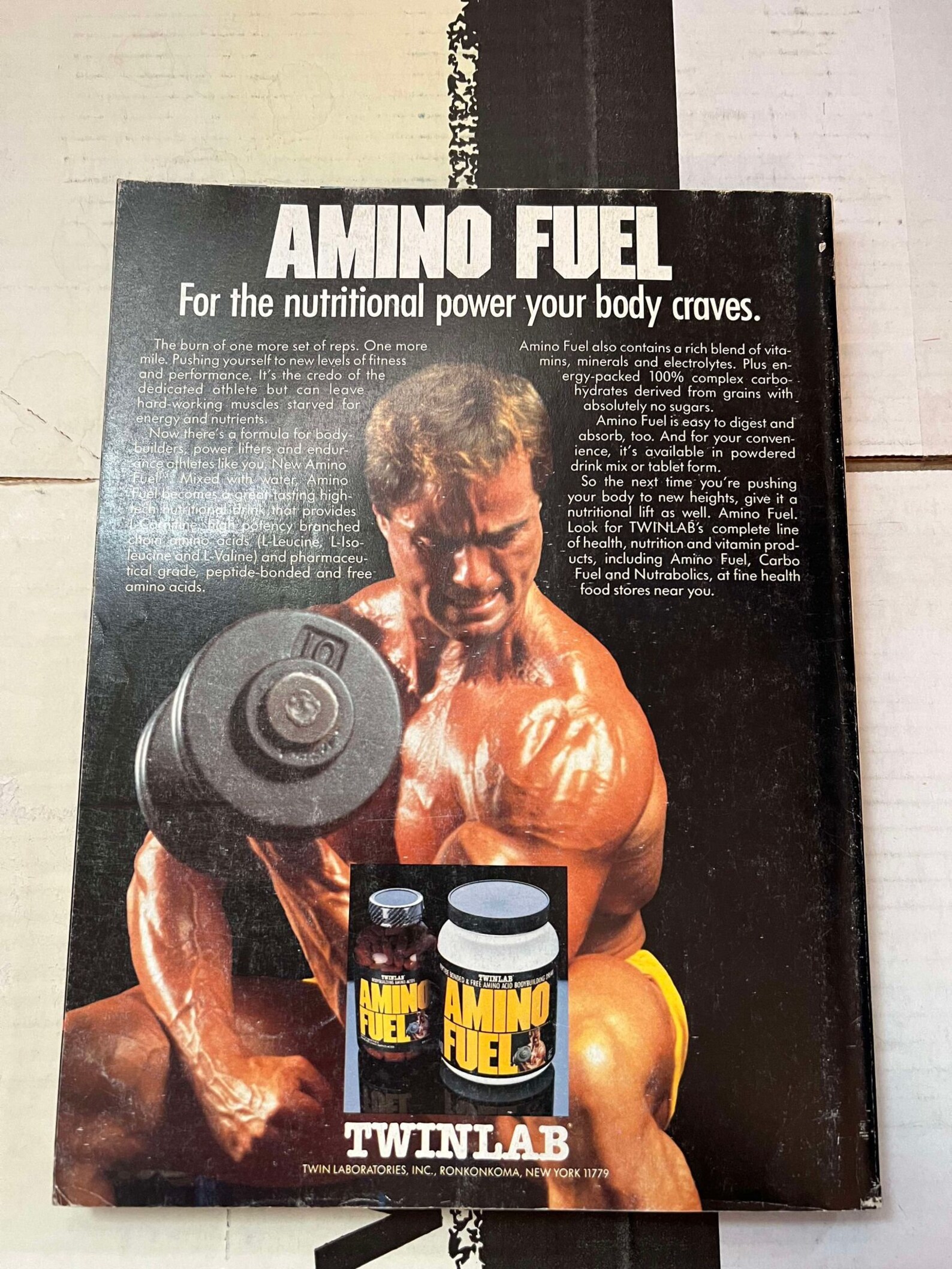 Joe Weider's Muscle and Fitness Magazine December 1987 Chris Sare ...