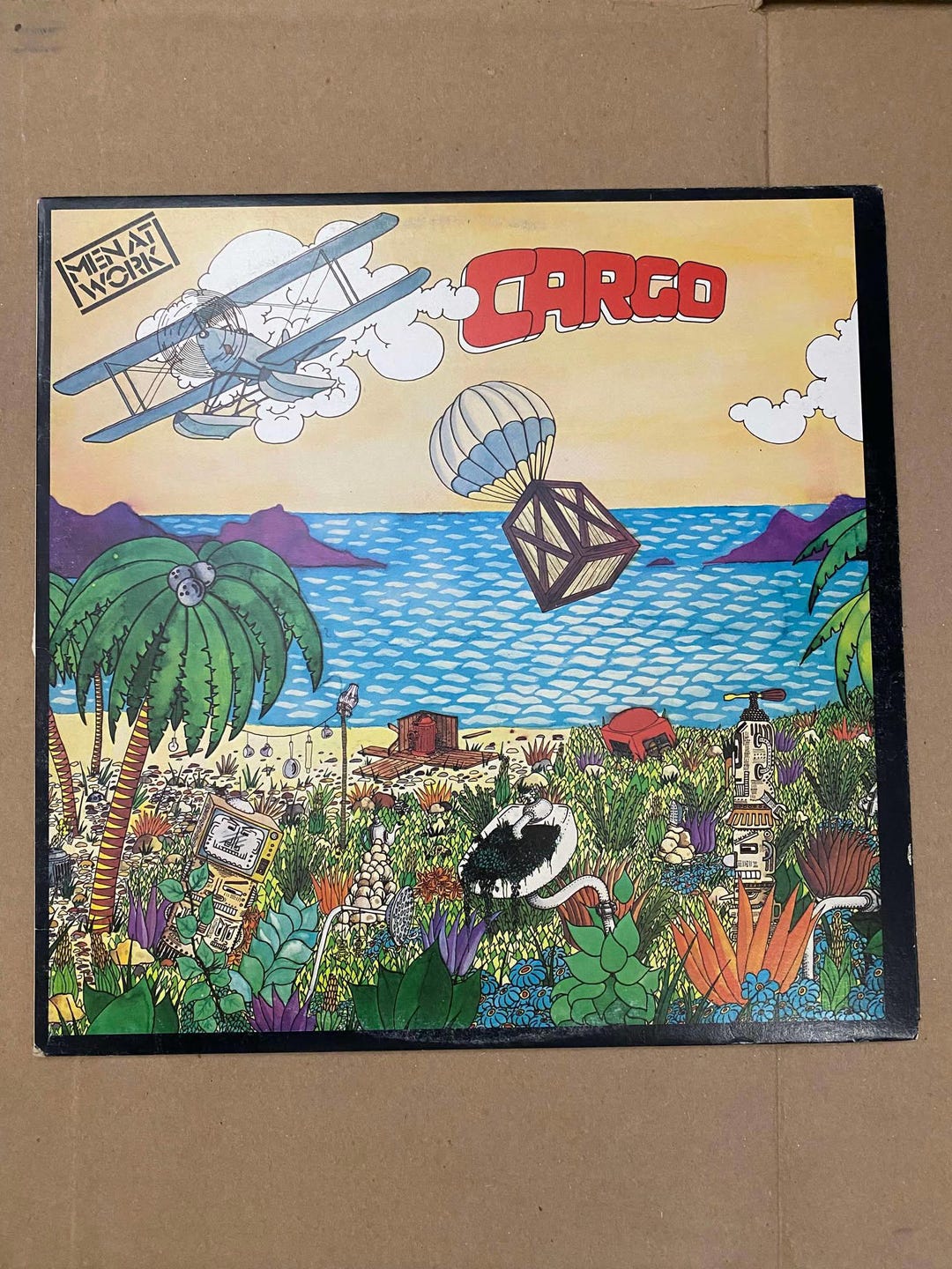 Men at Work Cargo Original LP Record Album Vinyl 12 Overkill 1983 Near ...