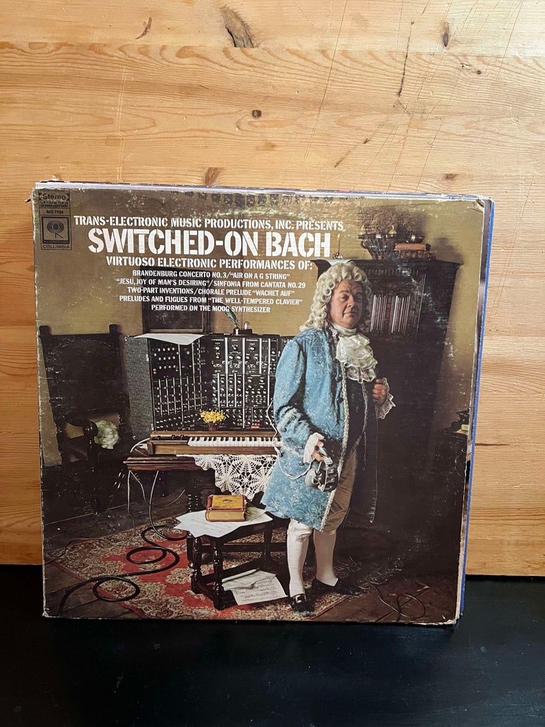 Walter Carlos Switched-on Bach LP 1968 Columbia Masterworks 7194 EX NM ...