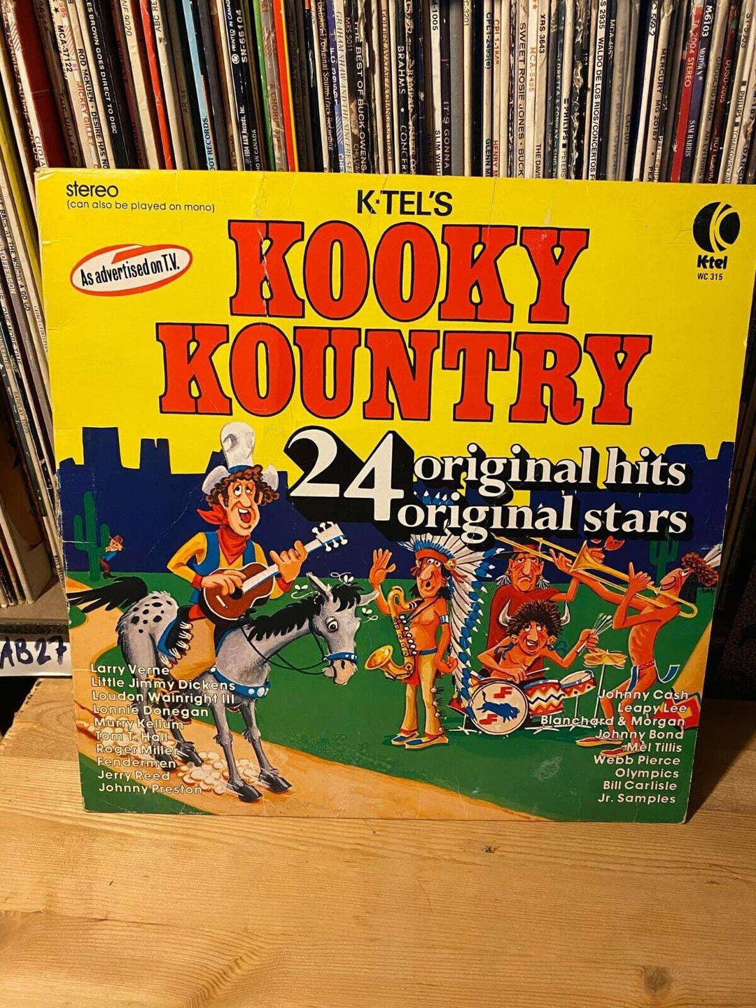 Tom T. Hall, Roger Miller, Jerry Reed Kooky Kountry Vintage 33RPM VG AB52 - Etsy