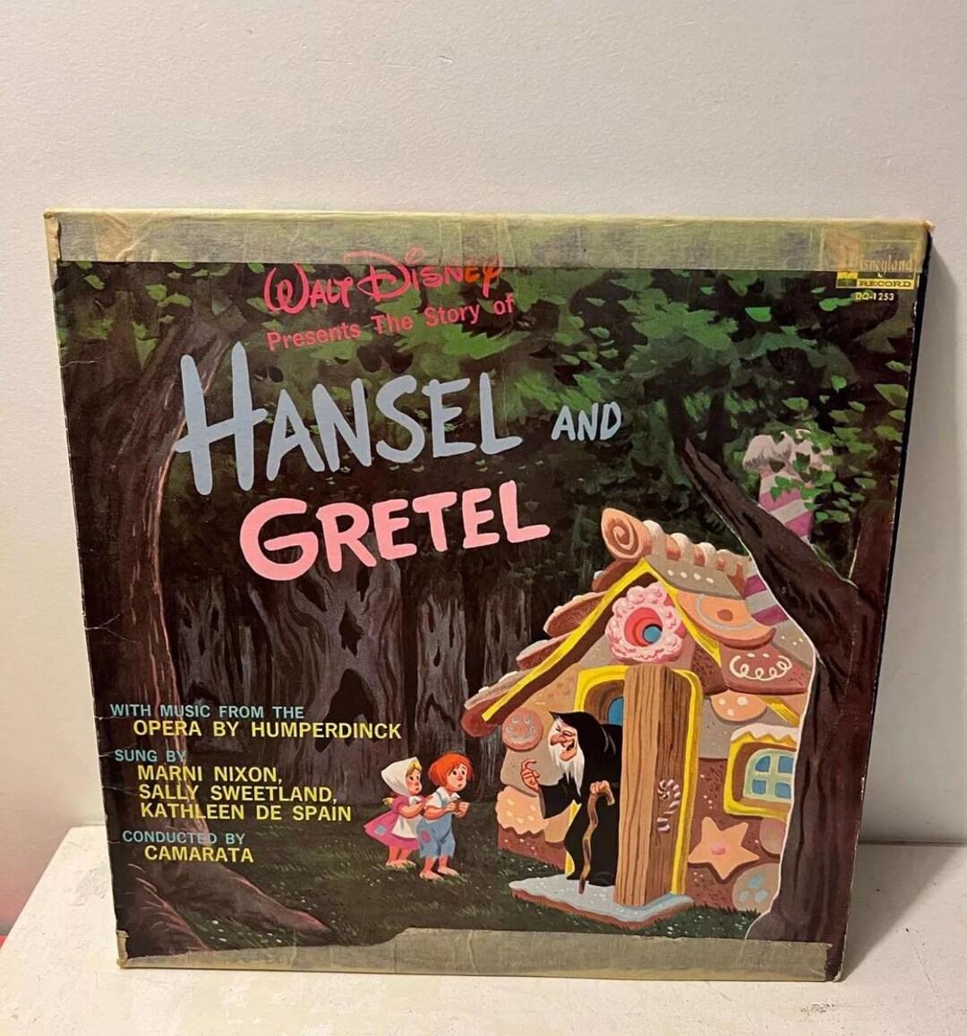 Walt Disney the Story of Hansel and Gretel Vinyl Record - Etsy