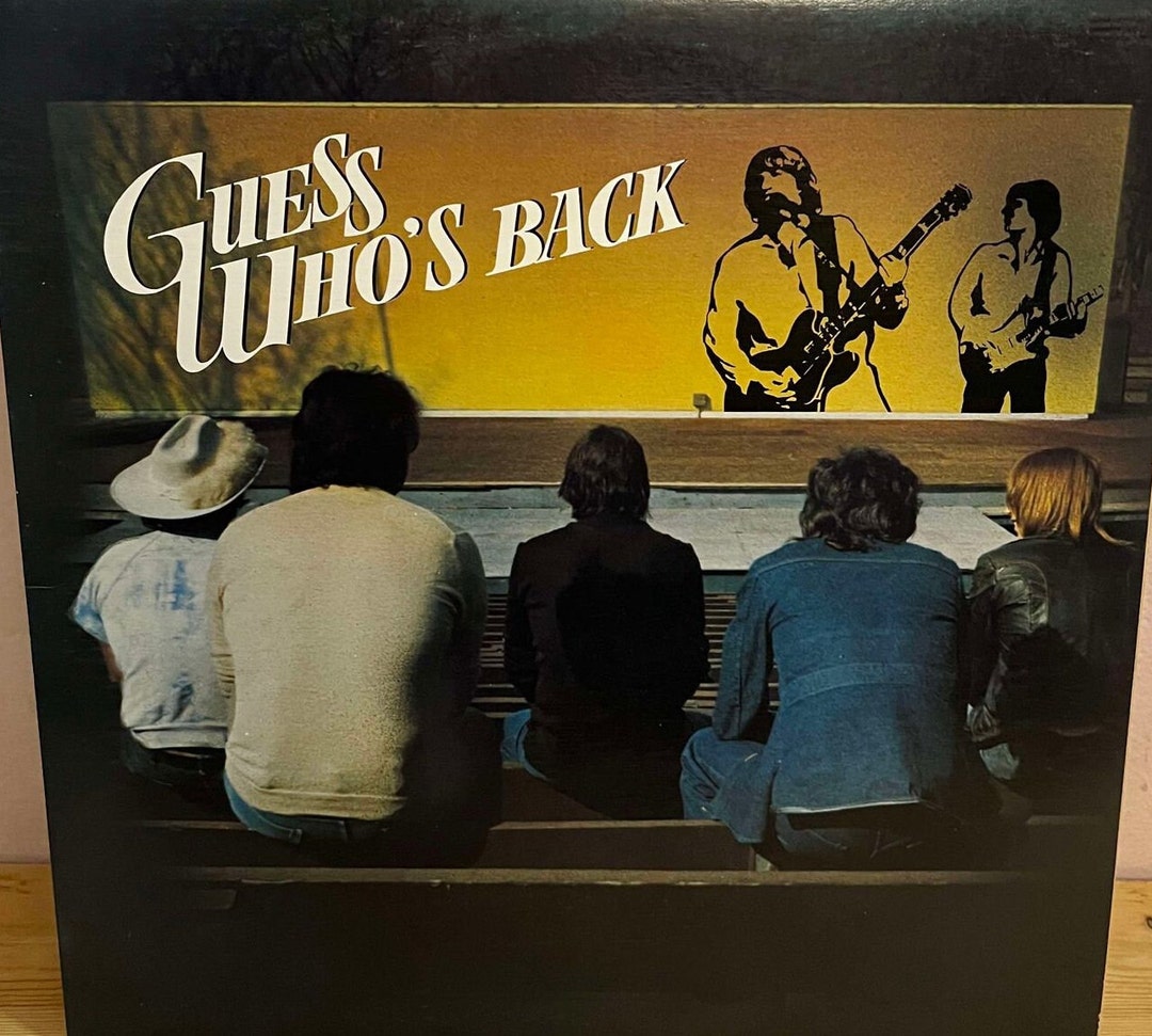 The Guess Who Guess Who's Back LP, Album Near Mint Vinyl LP Vintage - Etsy