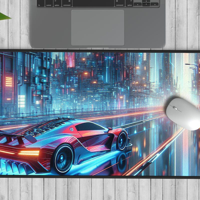 Cyberpunk Xl Mousepad - Etsy