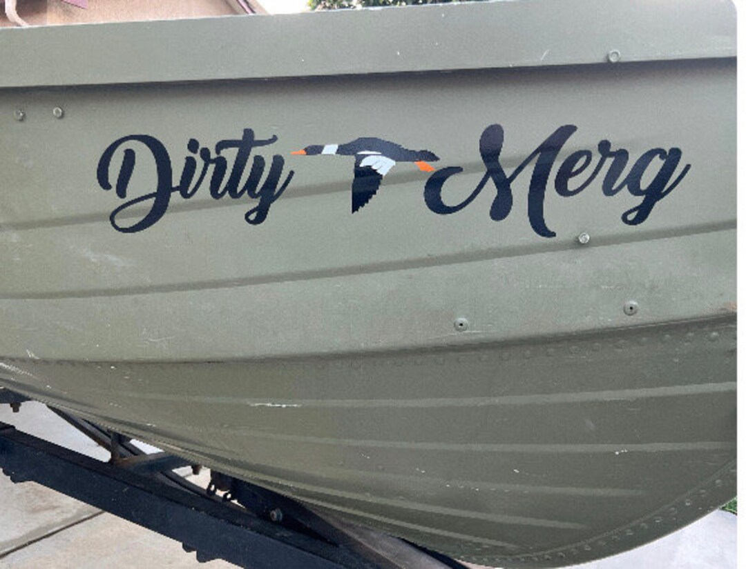 Custom Boat Decals and Stickers - Etsy