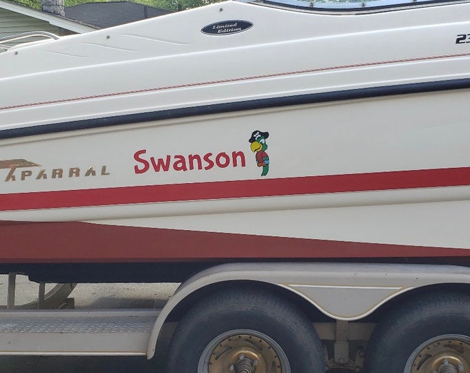 Custom Boat Decal - Etsy