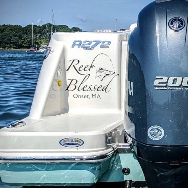 Boat Name Decal - Etsy