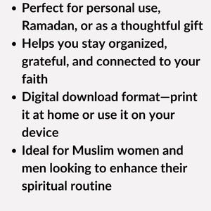 Daily Islamic Journal - Digital Reflection and Motivational Self ...