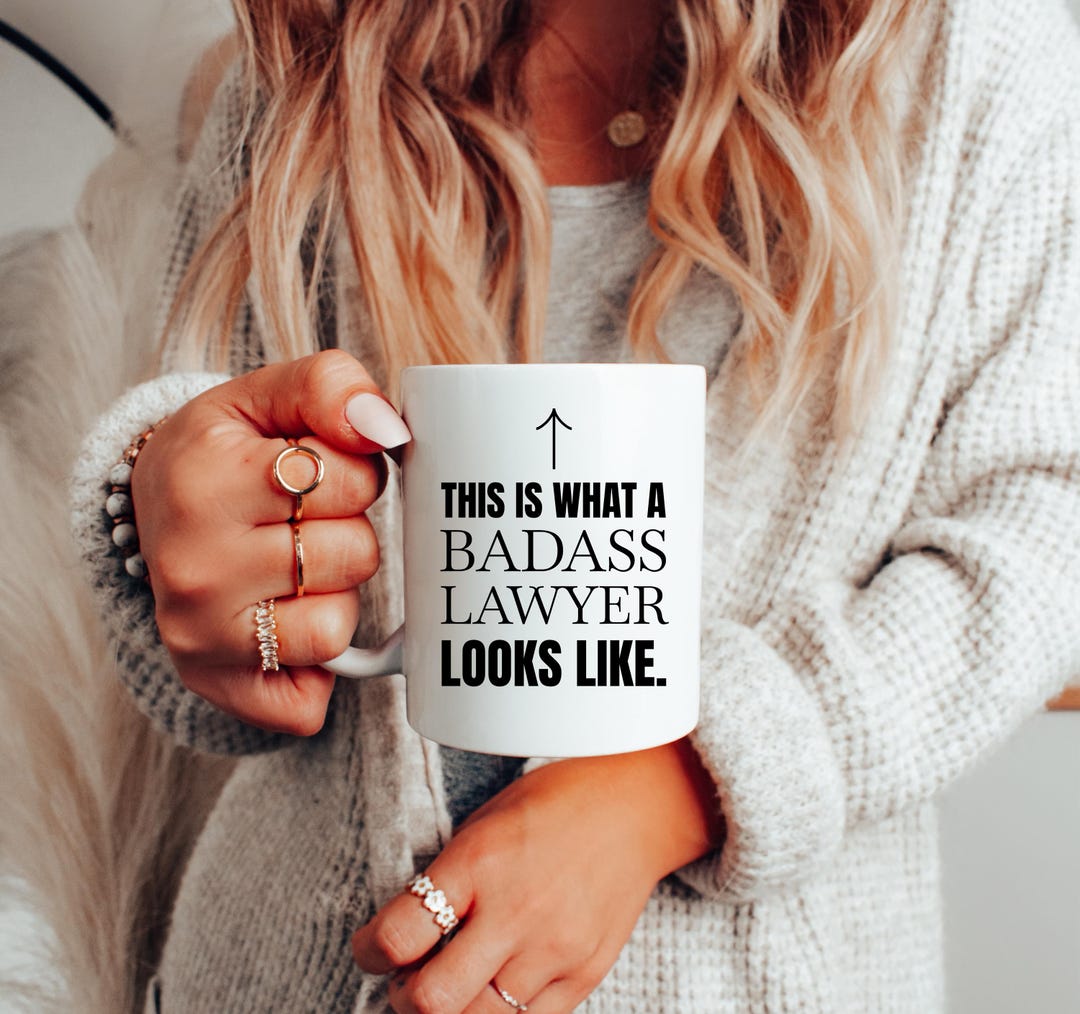 This is What a Badass Lawyer Looks Like - Etsy