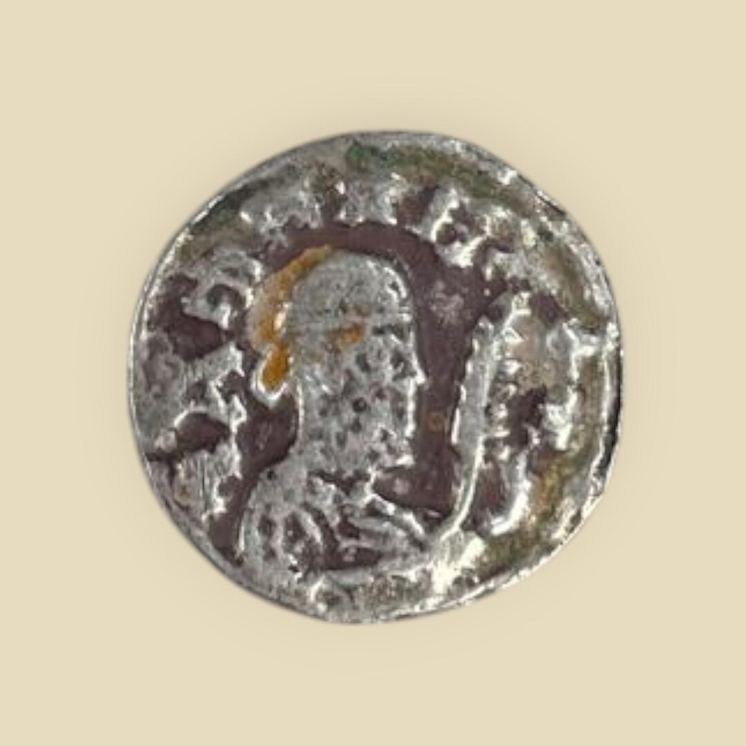 Ancient Axumite Silver Coin – Christian Cross, Axum Empire, Rare ...