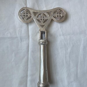 Handmade Vintage Ethiopian Orthodox Church Prayer Staff Top - Coptic ...