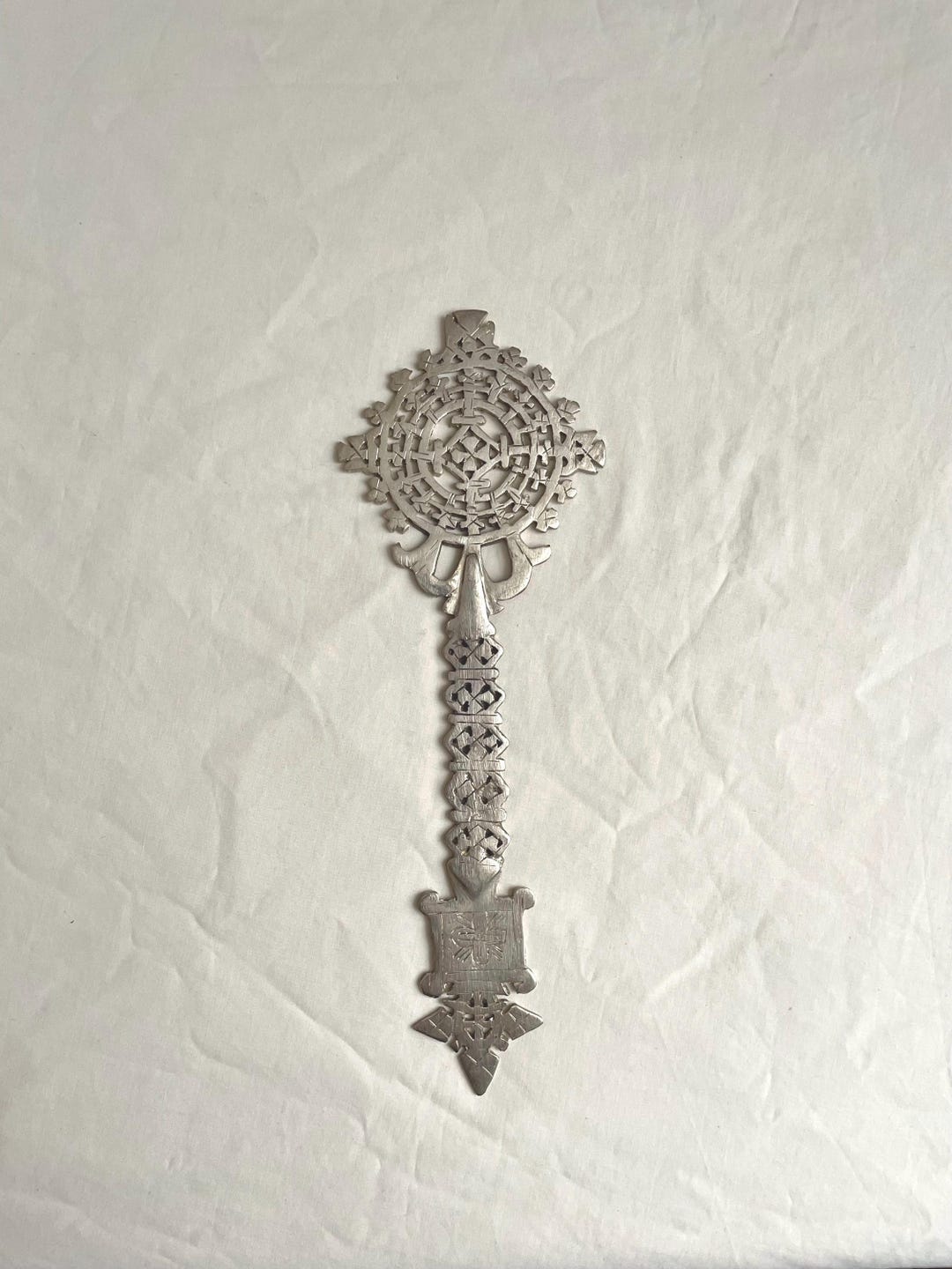 Handmade Vintage Ethiopian Orthodox Coptic Hand Cross – Tigray ...