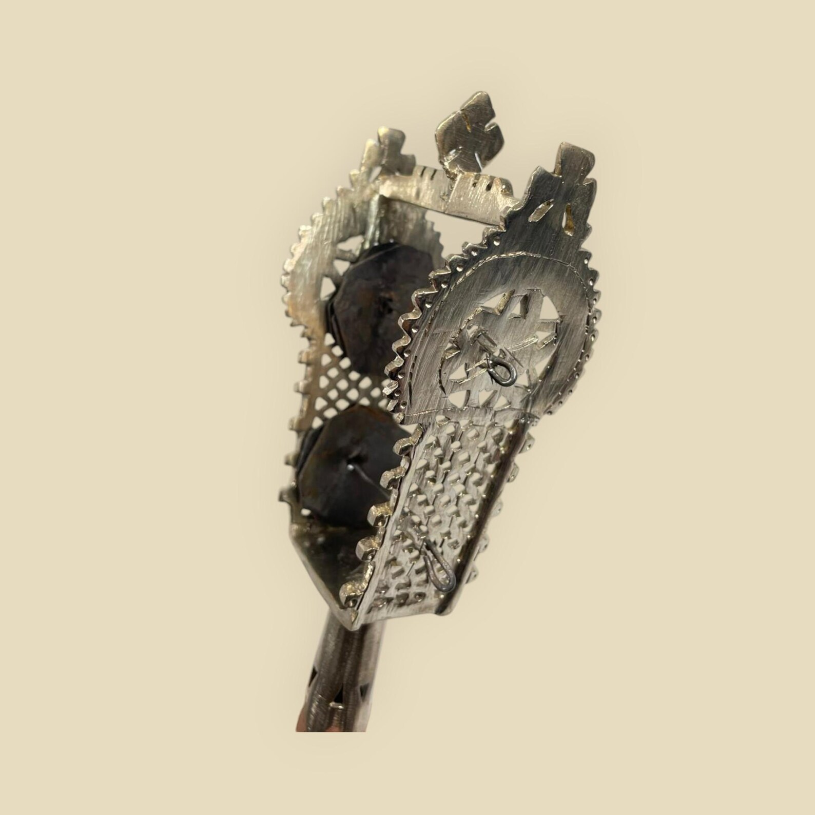 Antique Ethiopian Orthodox Sistrum – Traditional Liturgical Instrument ...