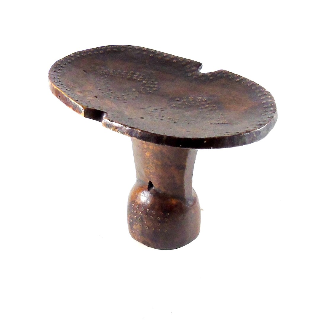 Vintage Ethiopian Sidama Headrest – Hand-carved African Tribal Art ...