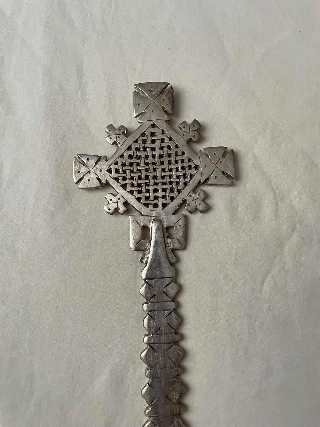 Vintage Ethiopian Orthodox Coptic Hand Cross From Gondar Handmade ...