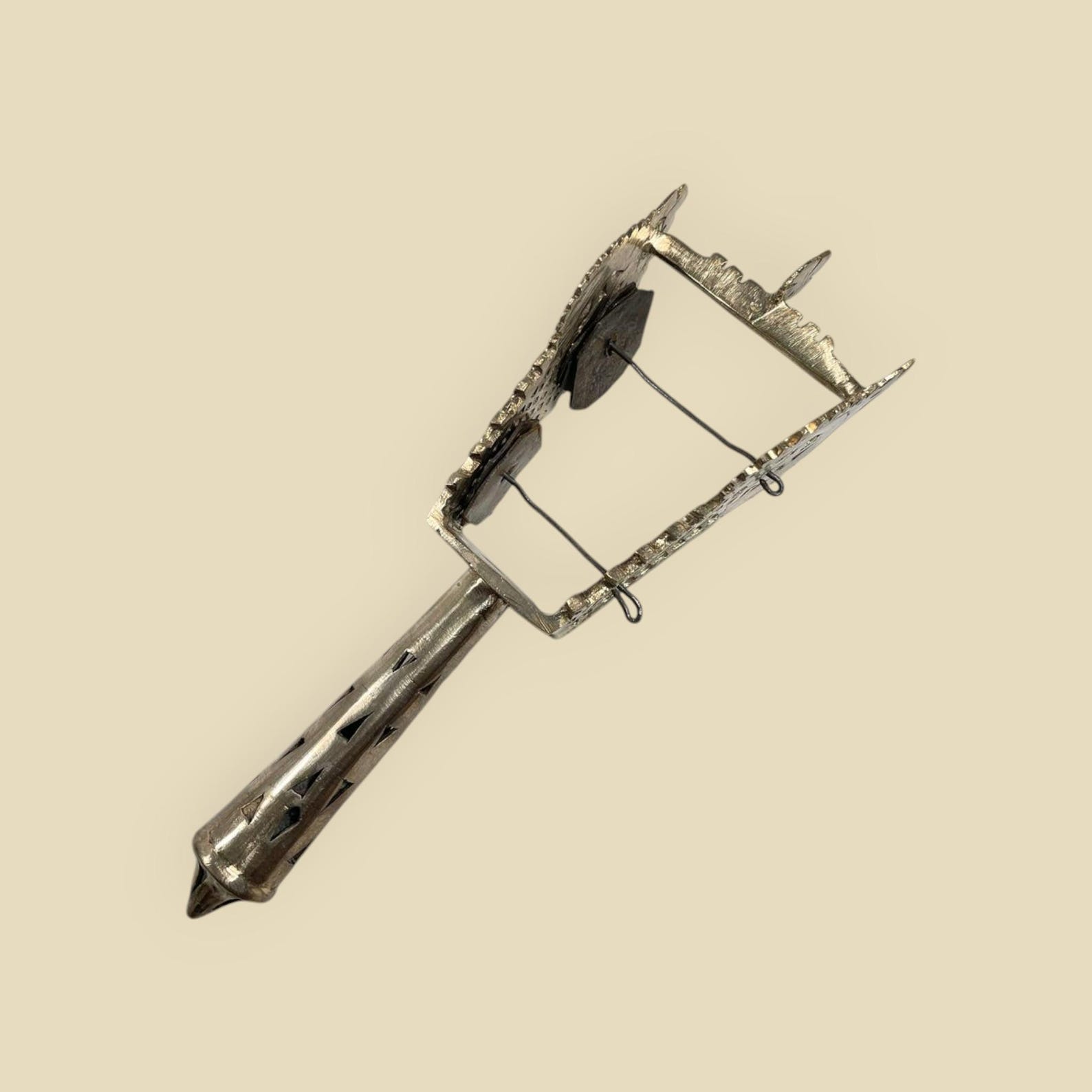 Antique Ethiopian Orthodox Sistrum – Traditional Liturgical Instrument ...