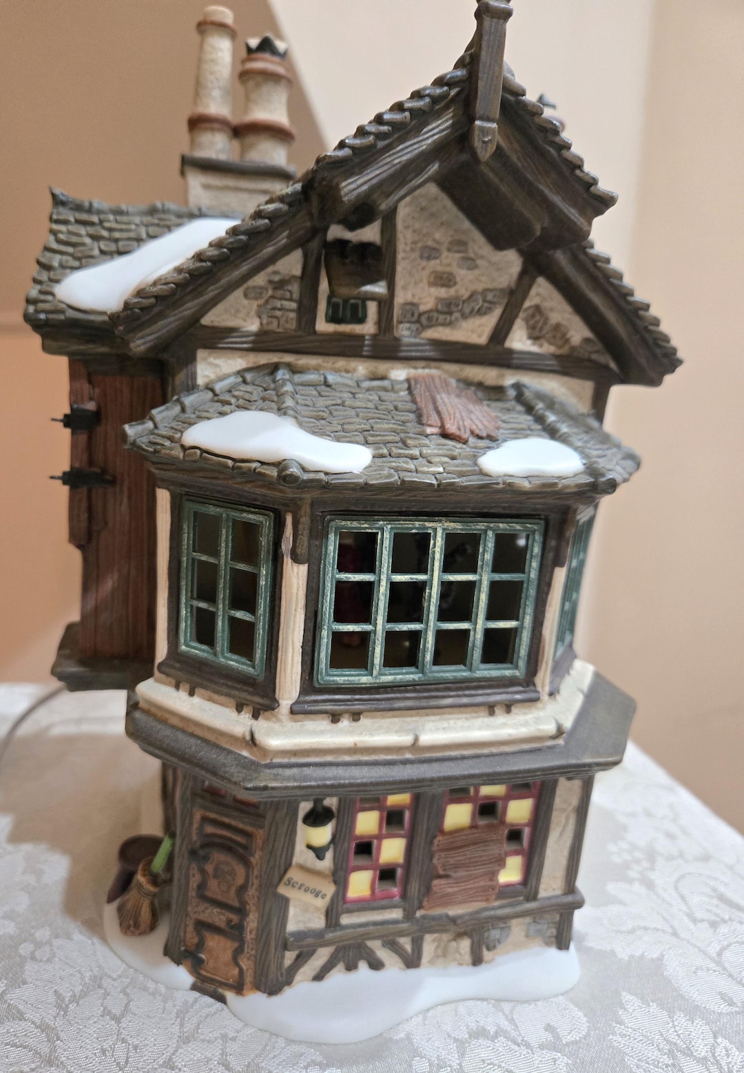 Dept 56 Dickens Village Series || Ebenezer's Brownstone - Etsy