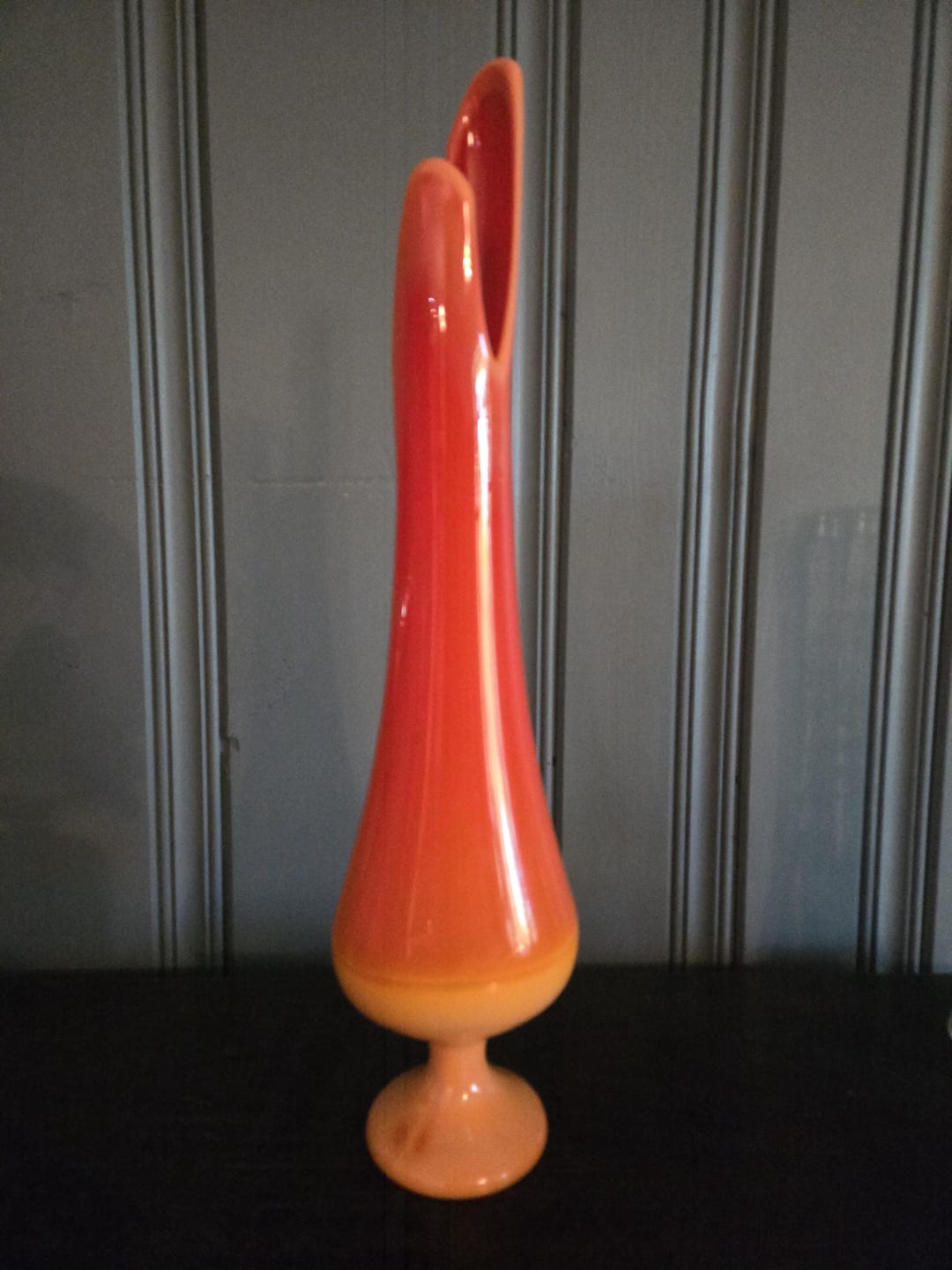 LE Smith Bittersweet Glass Vase - Etsy