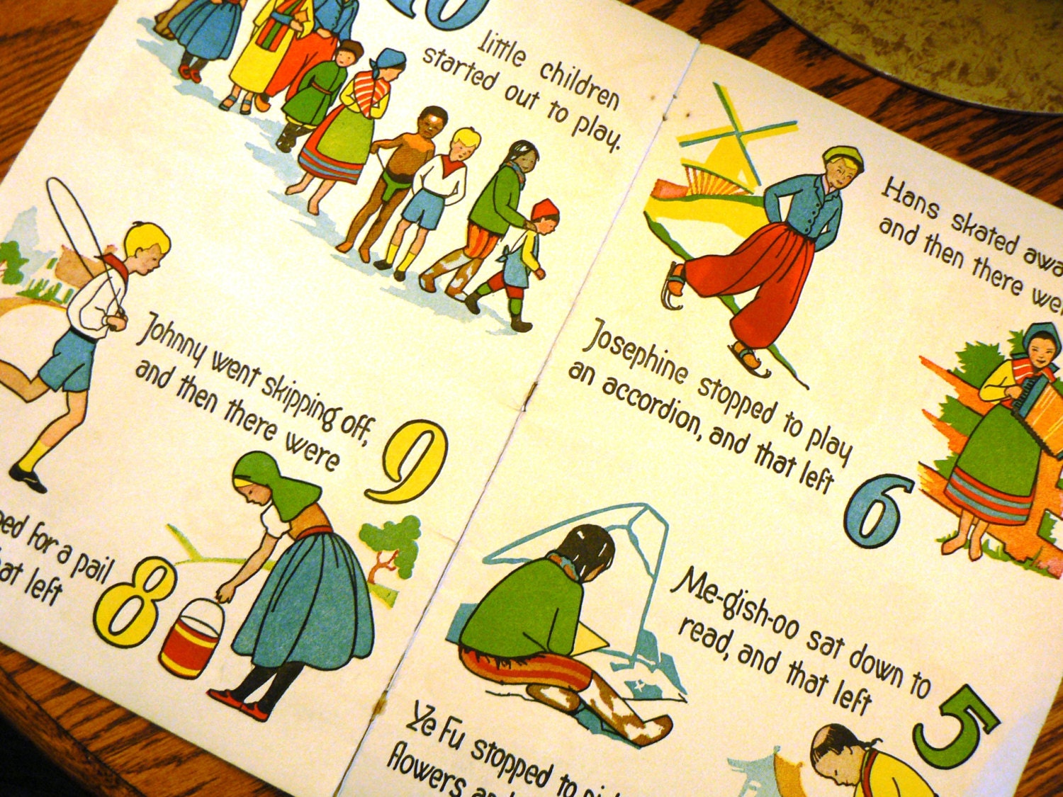 Vintage Book ... ABC Book of All NATIONS Large Colorful Collector ...