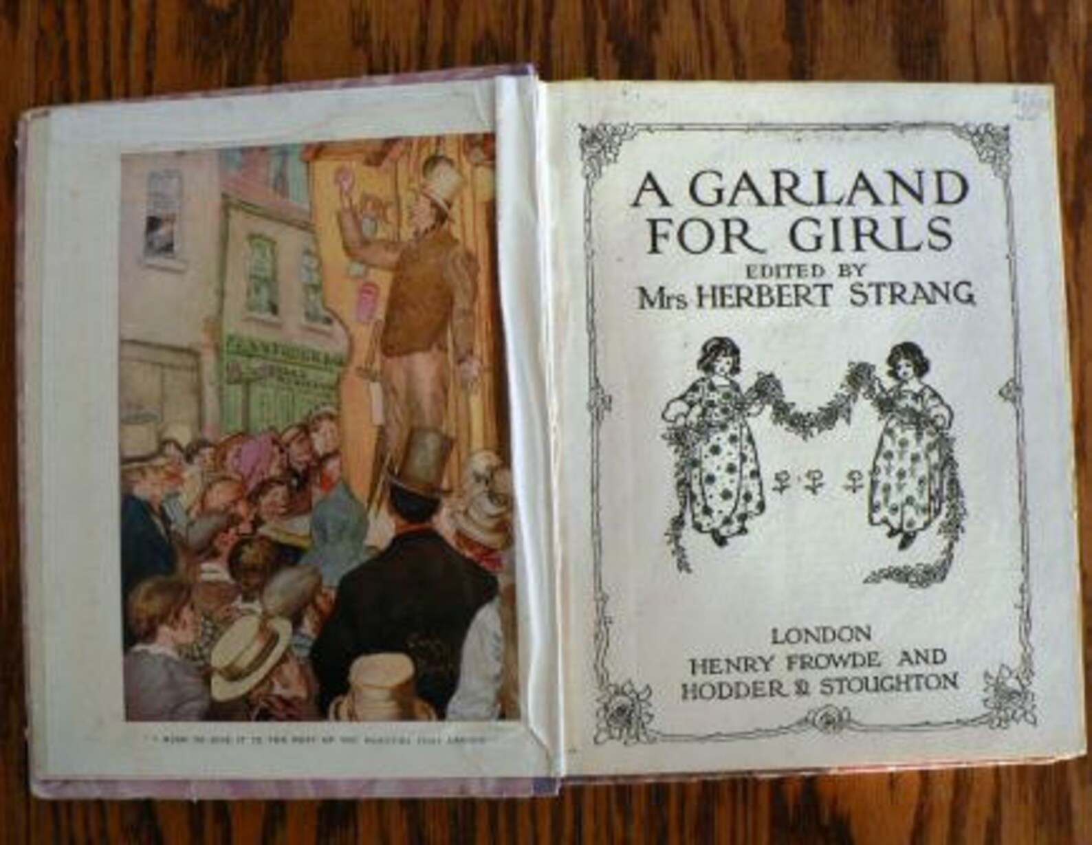 Vintage Book ... A GARLAND for GIRLS ... - Etsy