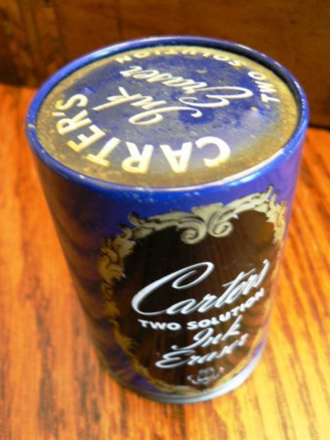 Vintage Office ... CARTERS INK ERASER Tin and Removers ... - Etsy