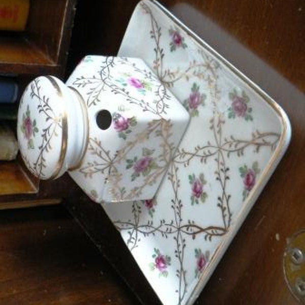 Antique Inkwells - Etsy