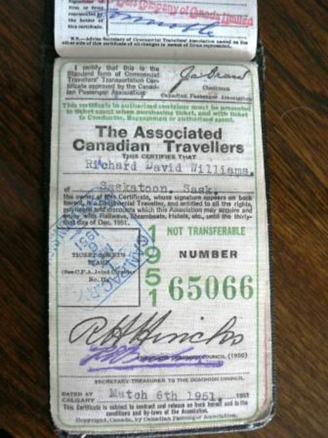 Vintage Office ... RAILWAY Train TICKET Travellers Salesman BOOK 1950 ...