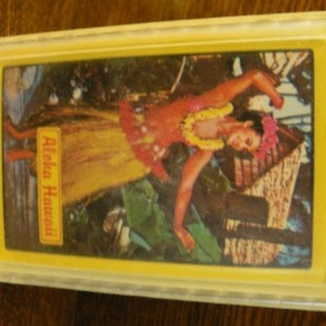 Vintage Ephemera ... ALOHA HAWAII Playing CARDS Unopened Vintage Family ...