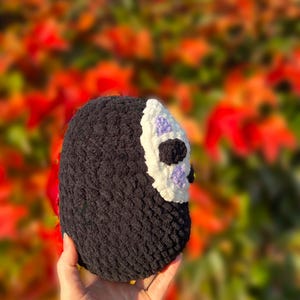 NO-FACE kaonashi Amigurumi Spirited Away Crochet No-face Plushie Anime ...