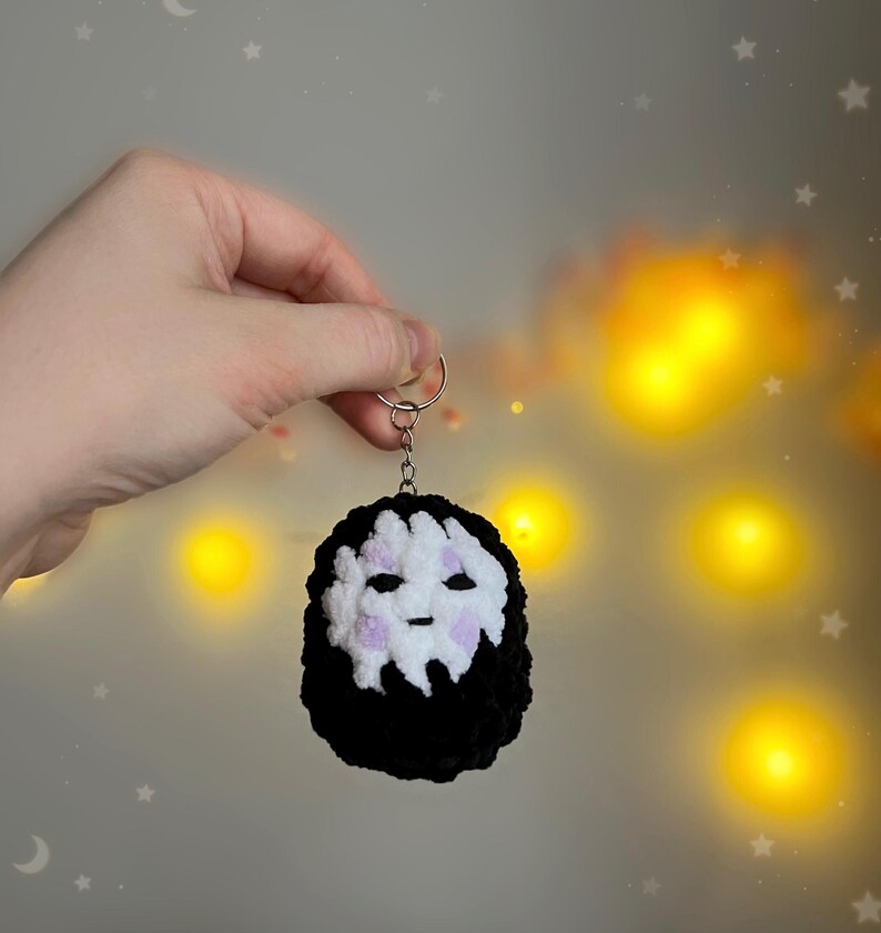 NO-FACE kaonashi Amigurumi Spirited Away Crochet No-face Plushie Anime ...